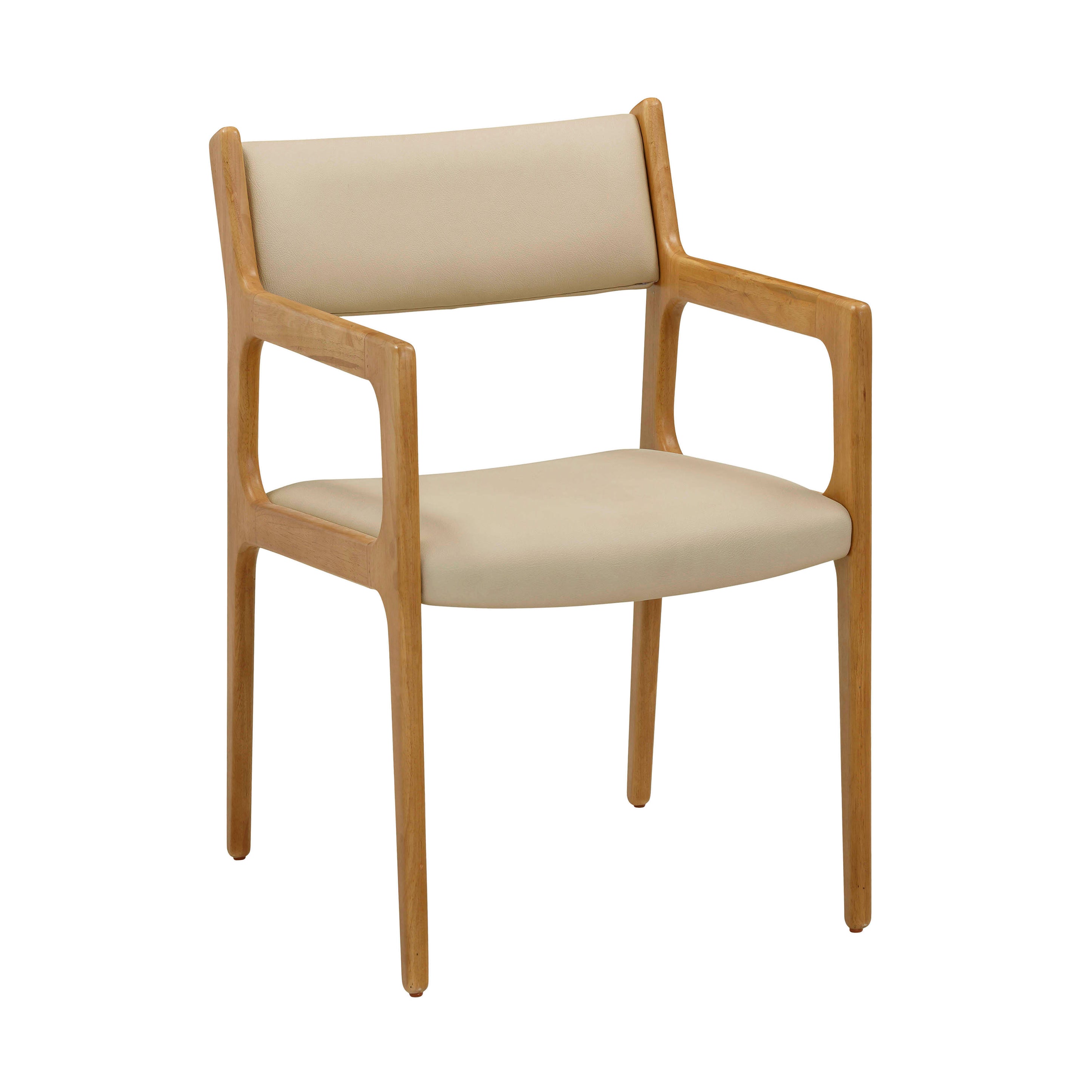 Ari Cream Performance Vegan Leather Dining Chair - Set of 2 – TOV Furniture