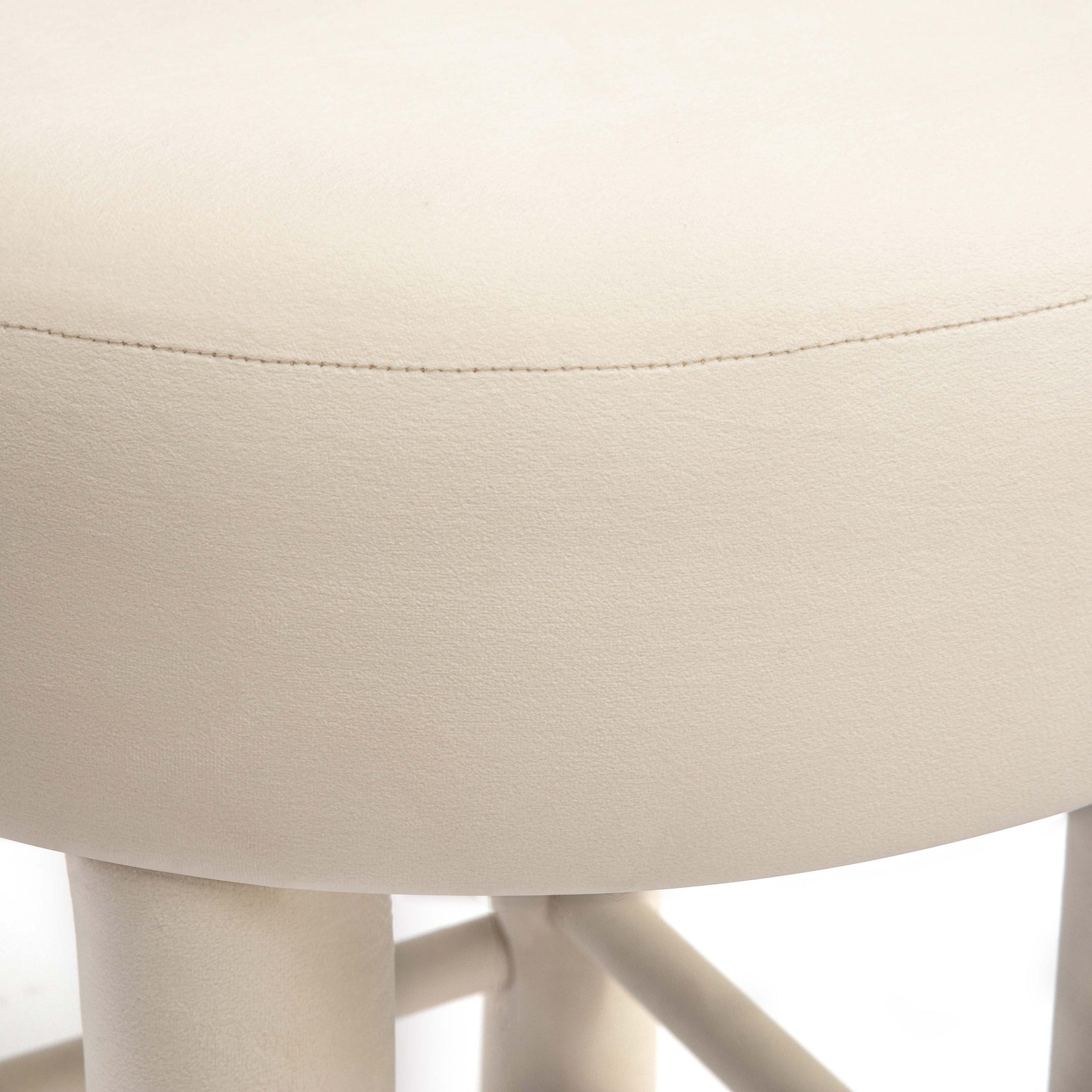 Carmel Cream Velvet Counter Stool – TOV Furniture