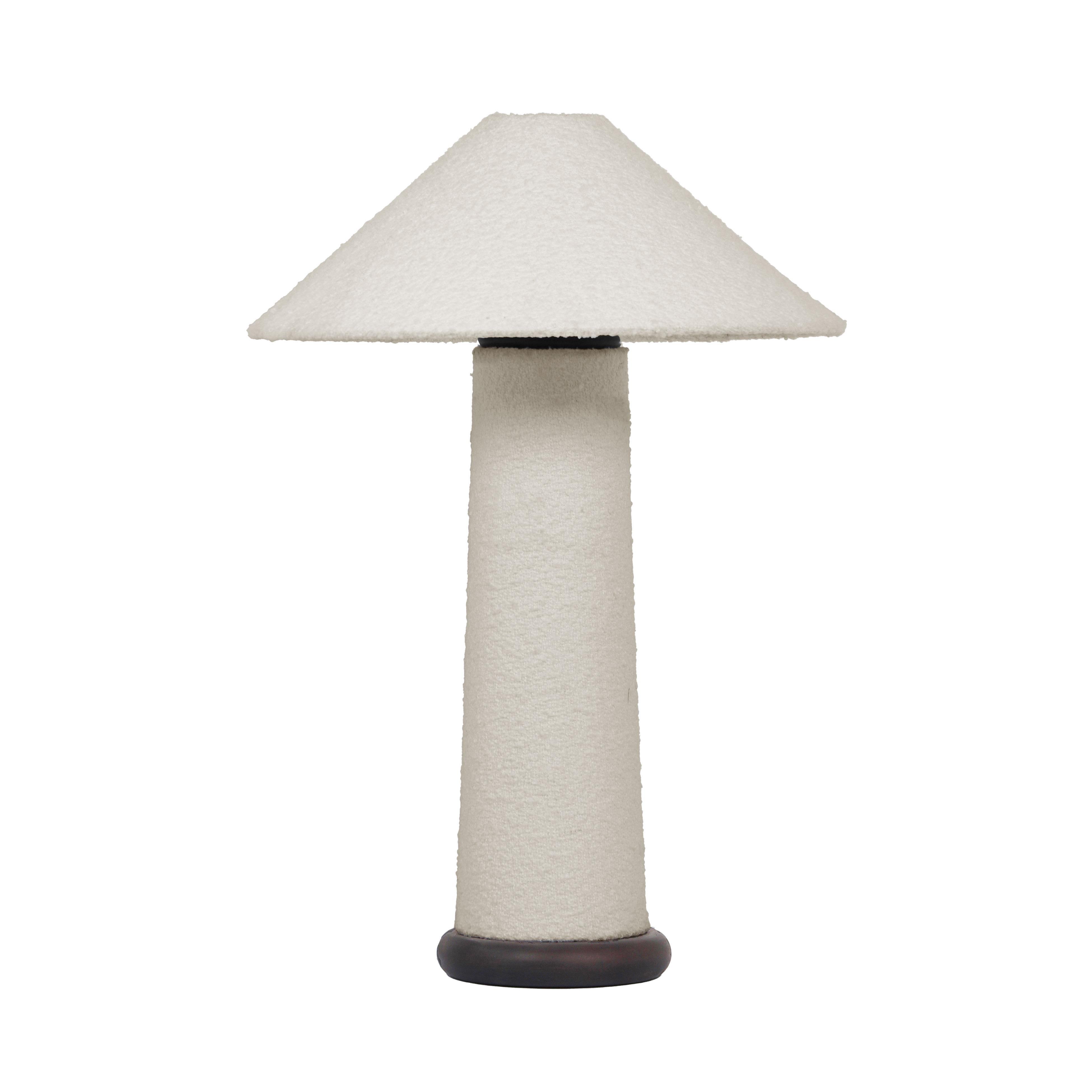 Faith White Boucle Table Lamp – TOV Furniture