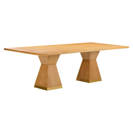 Nolan Wood 98" Rectangular Dining Table – TOV Furniture