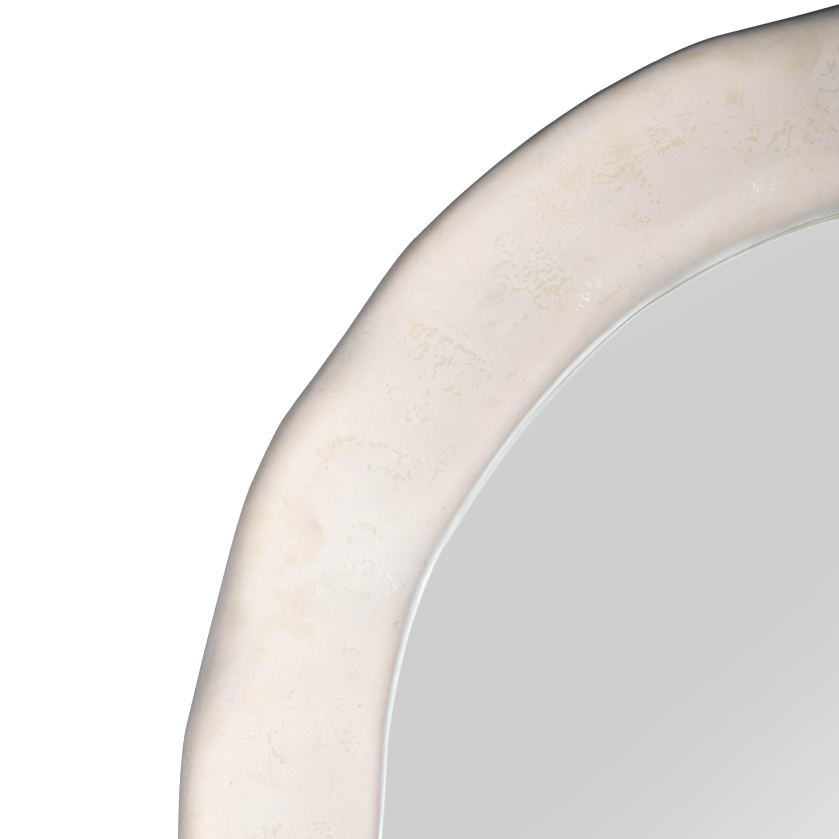 Kaia Cream Textured Floor Mirror – TOV Furniture