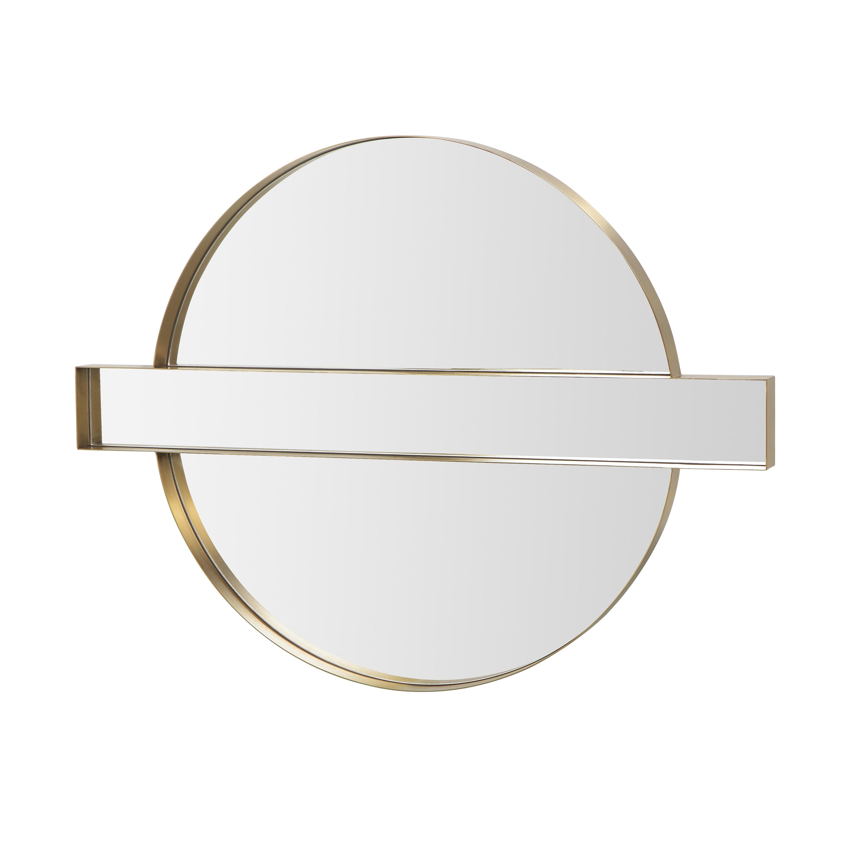 Carri Gold Round Wall Mirror – TOV Furniture