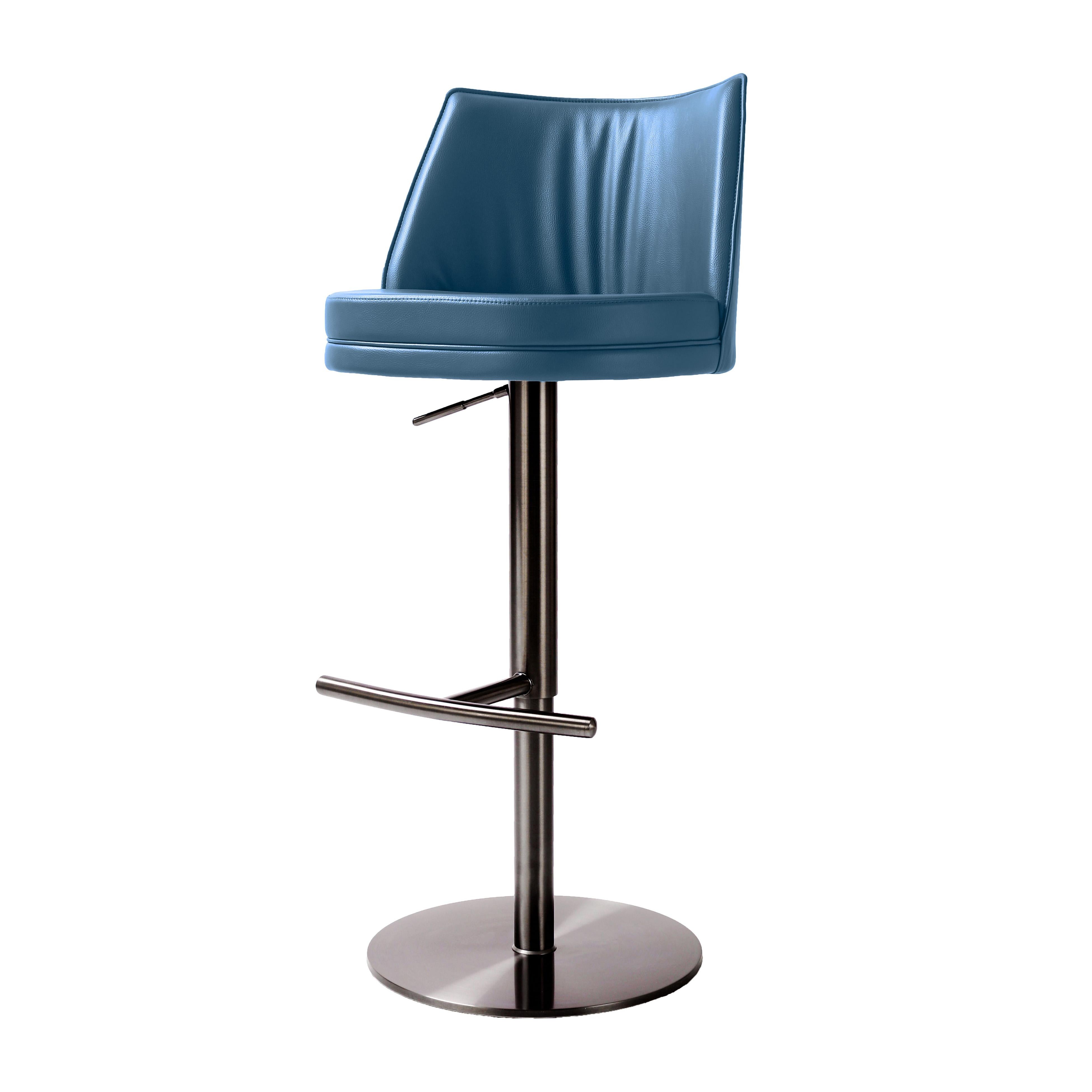 Gala Vegan Leather Adjustable Stool – TOV Furniture