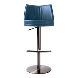 Gala Performance Vegan Leather Adjustable Stool | TOV Furniture