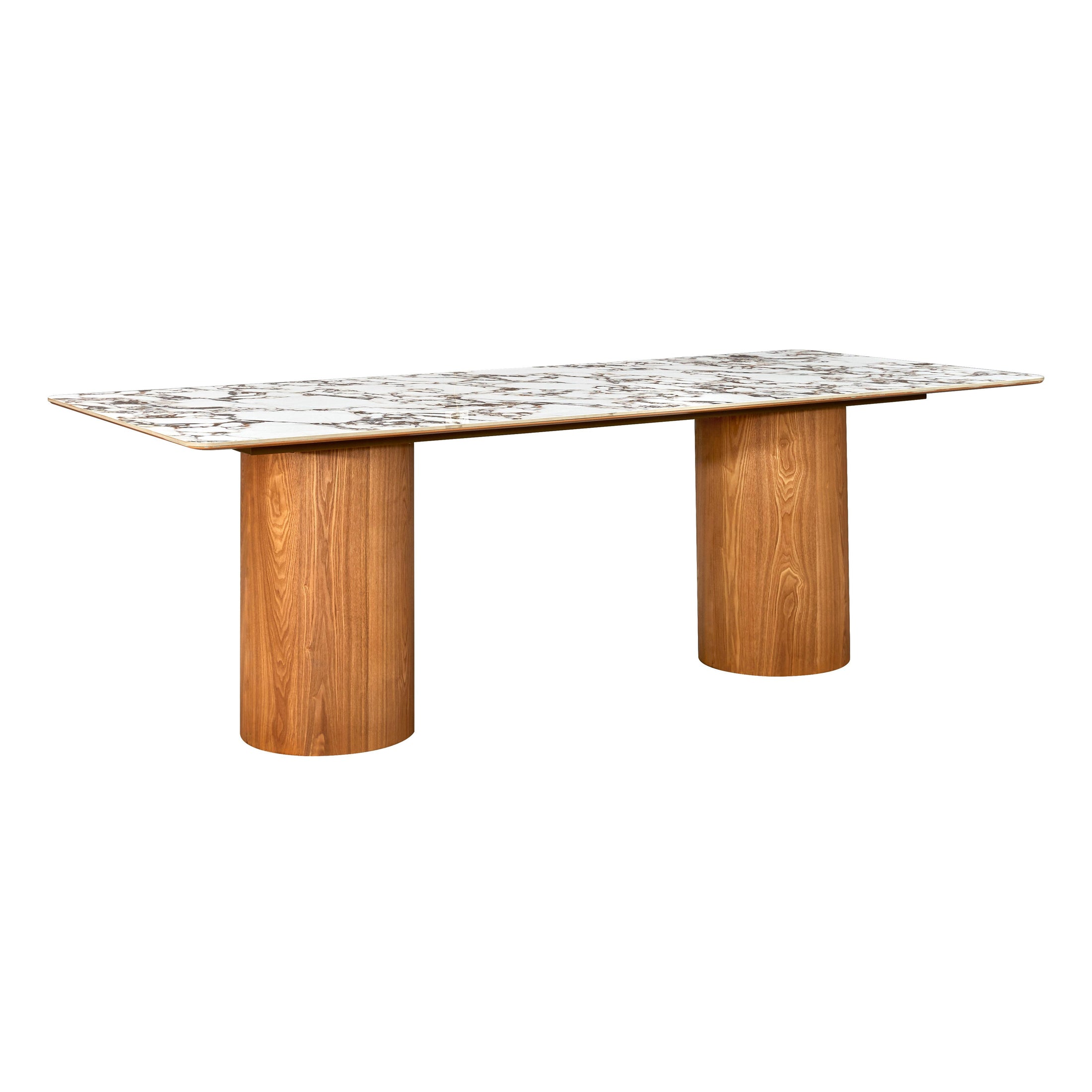 Tamara 94" Marble Ceramic Rectangular Dining Table | TOV Furniture