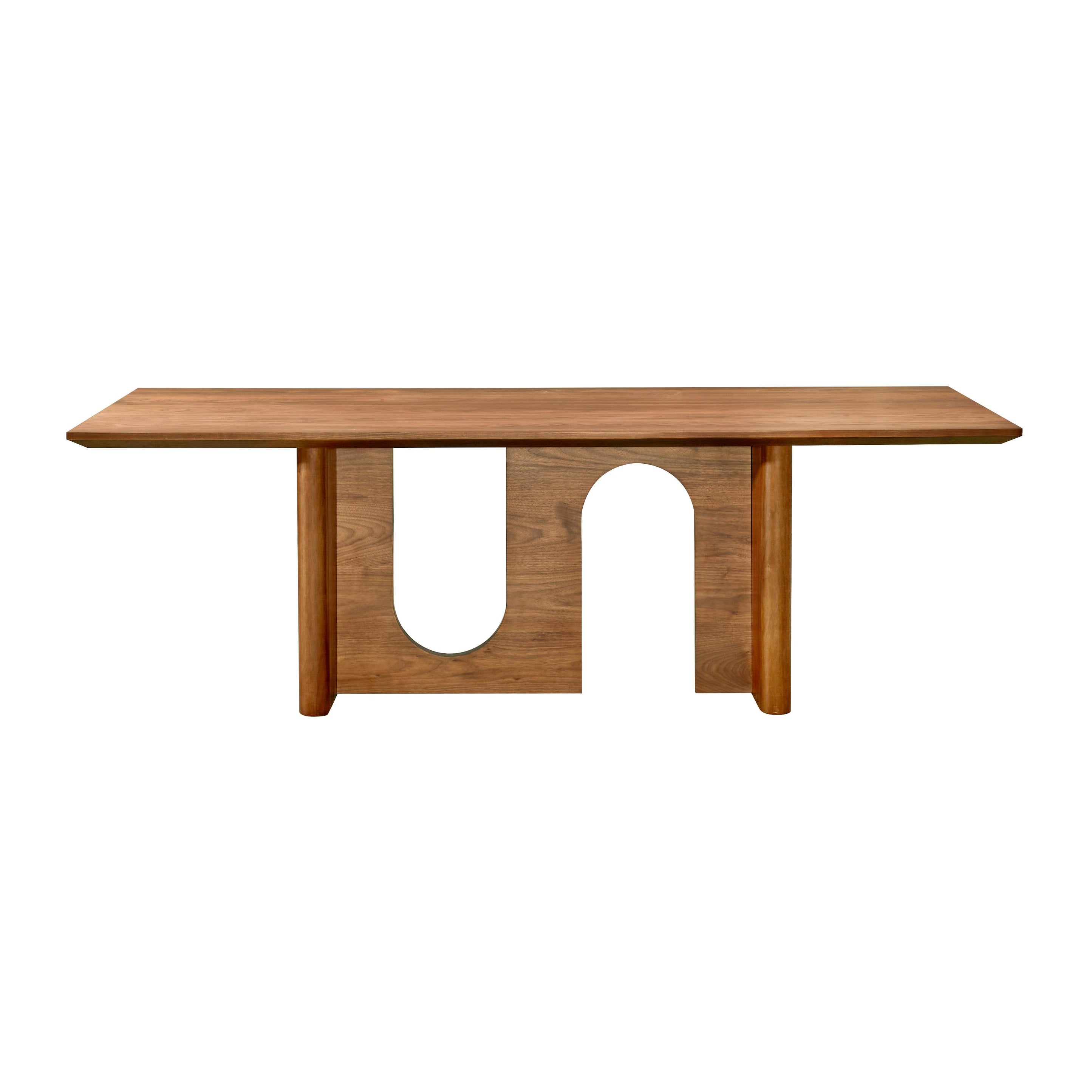 Satra Walnut Rectangular 92" Dining Table – TOV Furniture