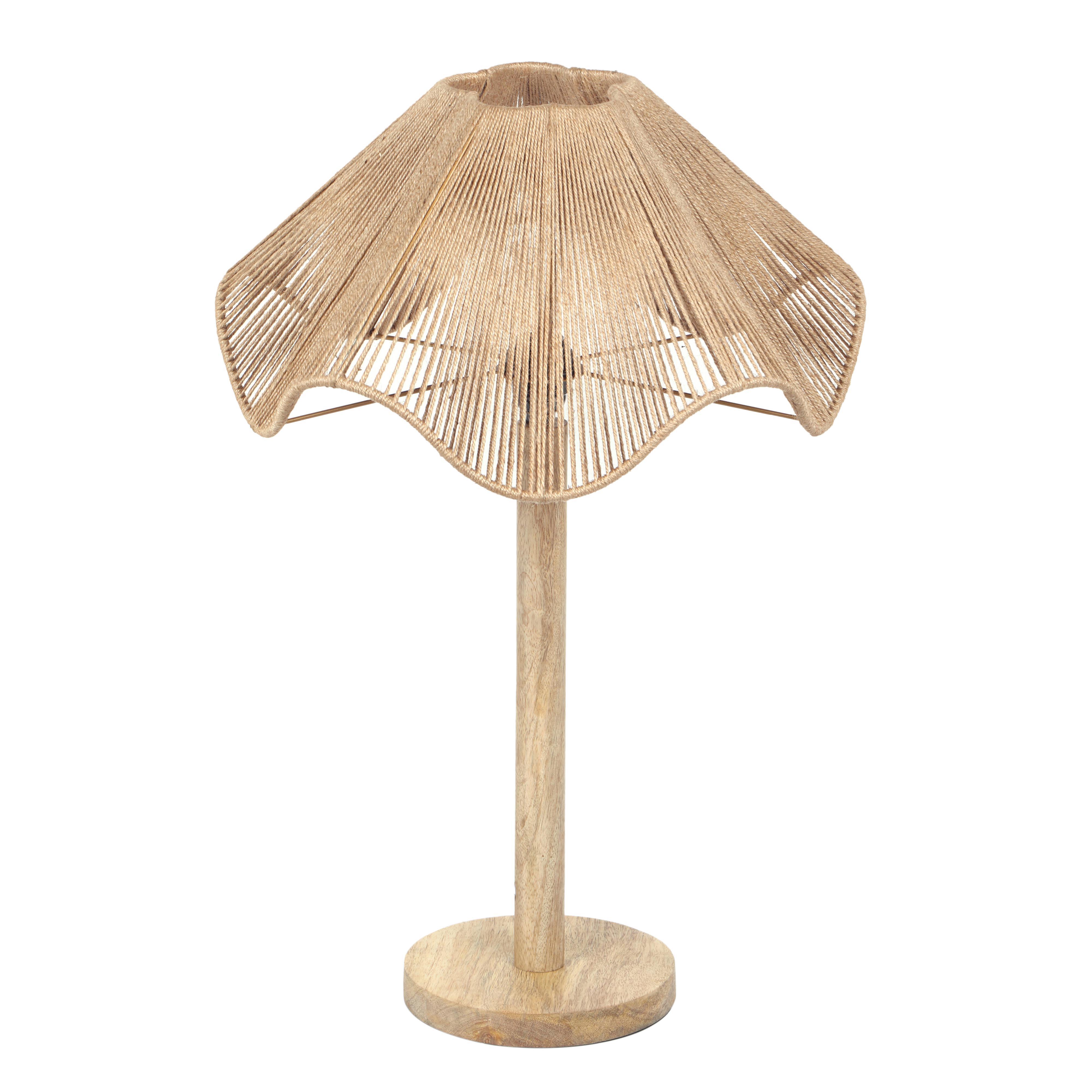 Jula Natural Jute Table Lamp – TOV Furniture
