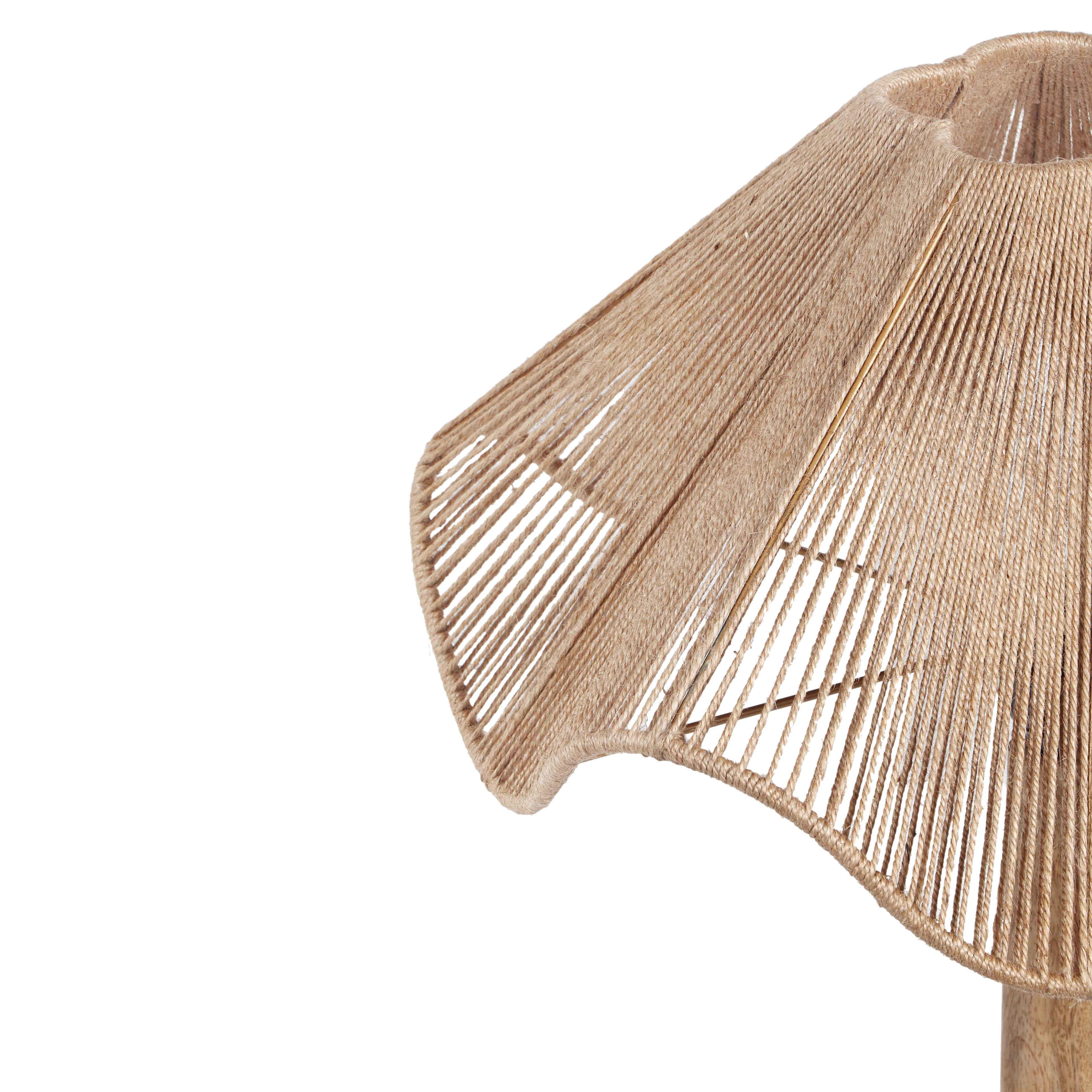 Jula Natural Jute Table Lamp – TOV Furniture