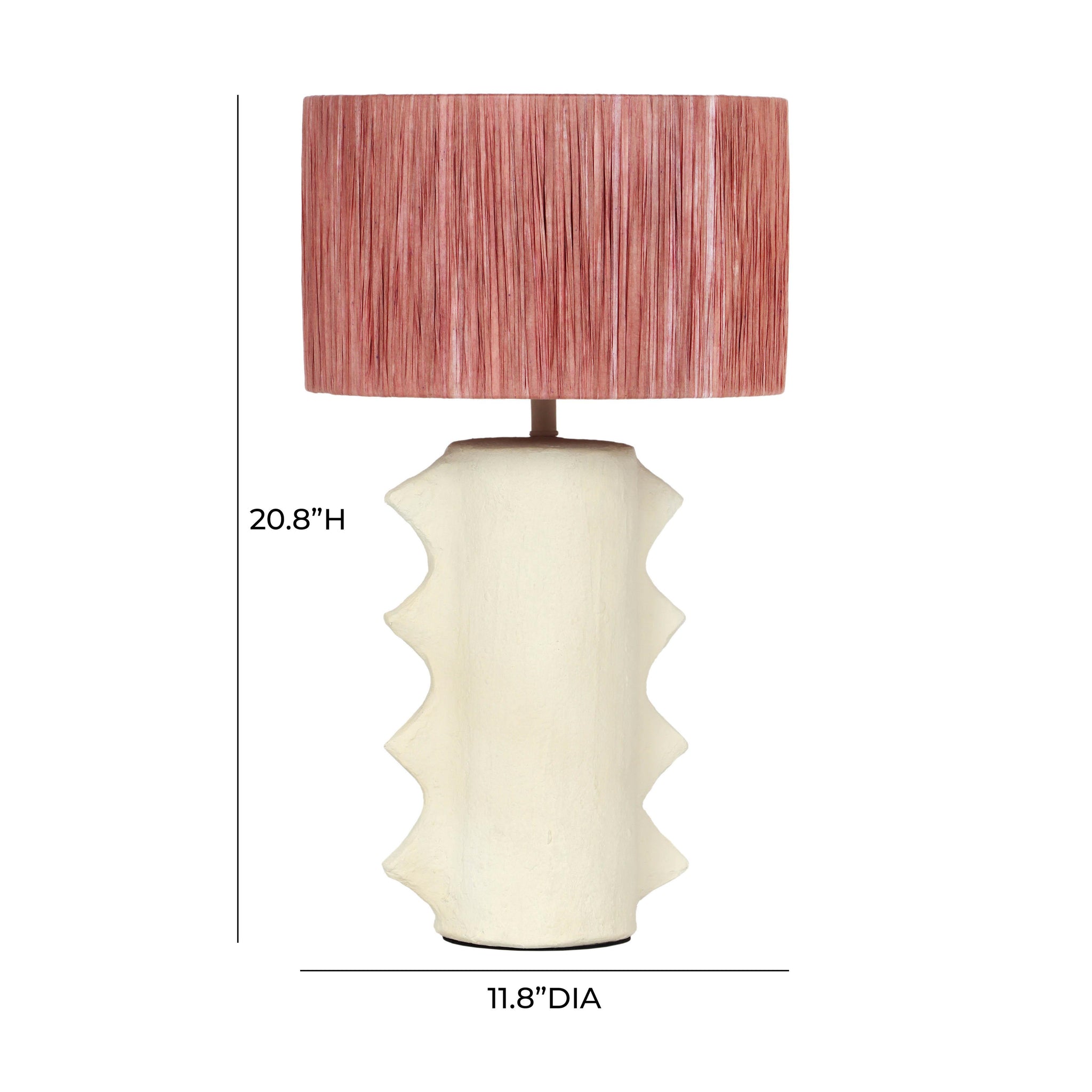 Wild Thing Papier Mache Table Lamp – TOV Furniture