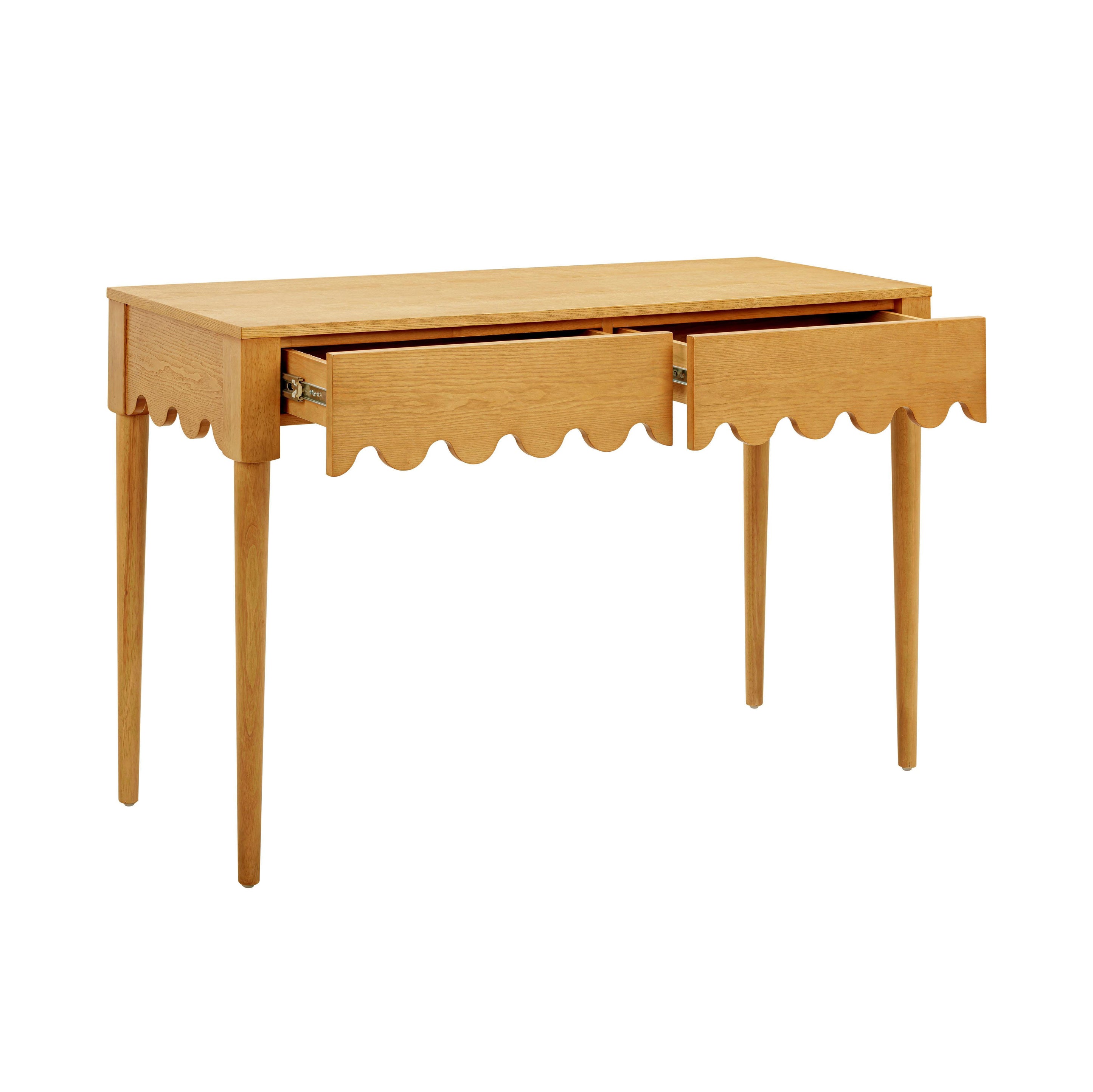 Oodle Natural Ash 2-Drawer Desk – TOV Furniture