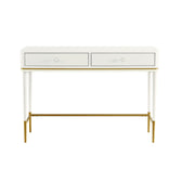 Mariah Two Drawer Desk – TOV Furniture