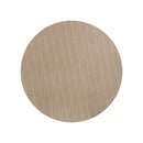 Patti Textured Faux Travertine Indoor / Outdoor 55" Round Dining Table ...
