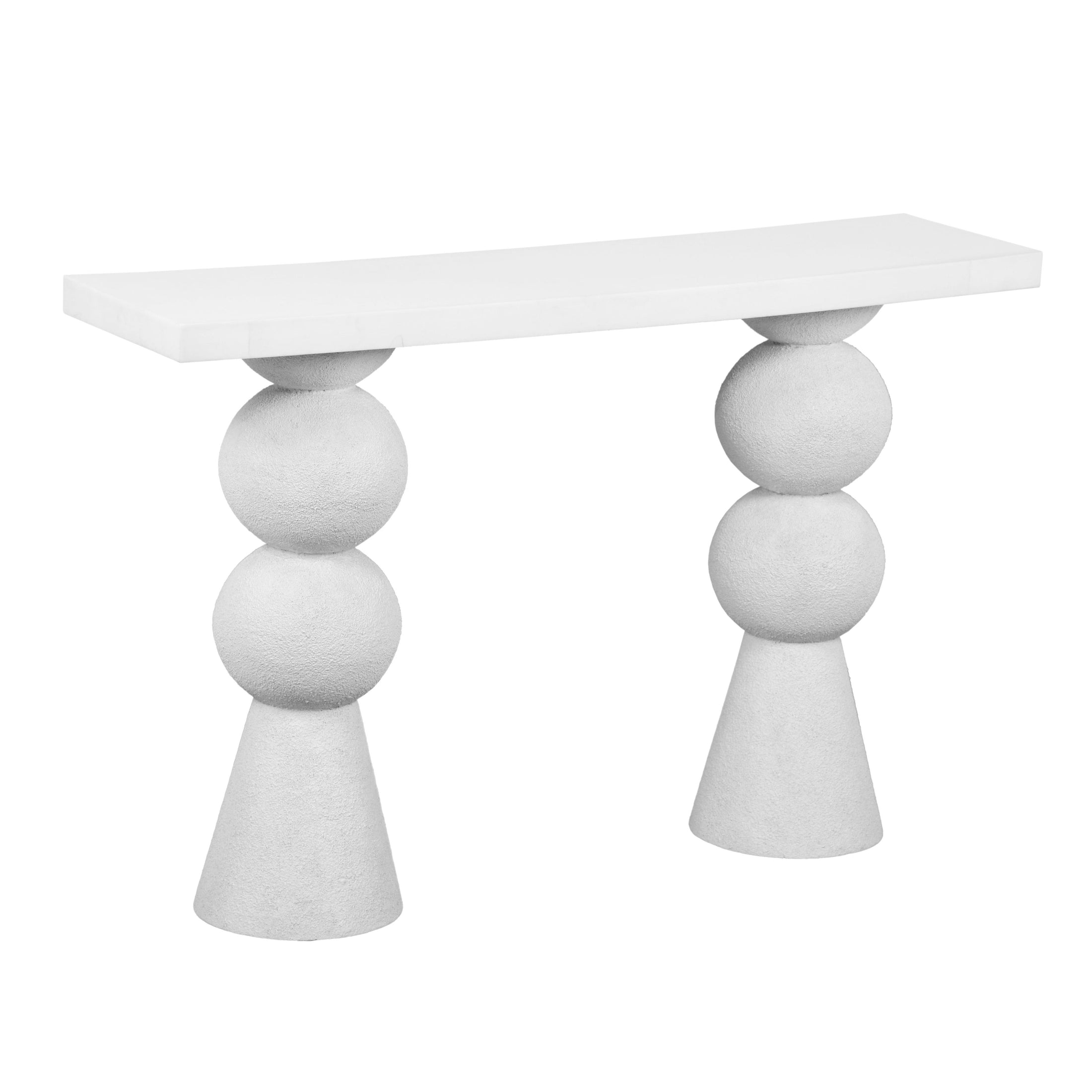 Lupita 53" White Console Table – TOV Furniture