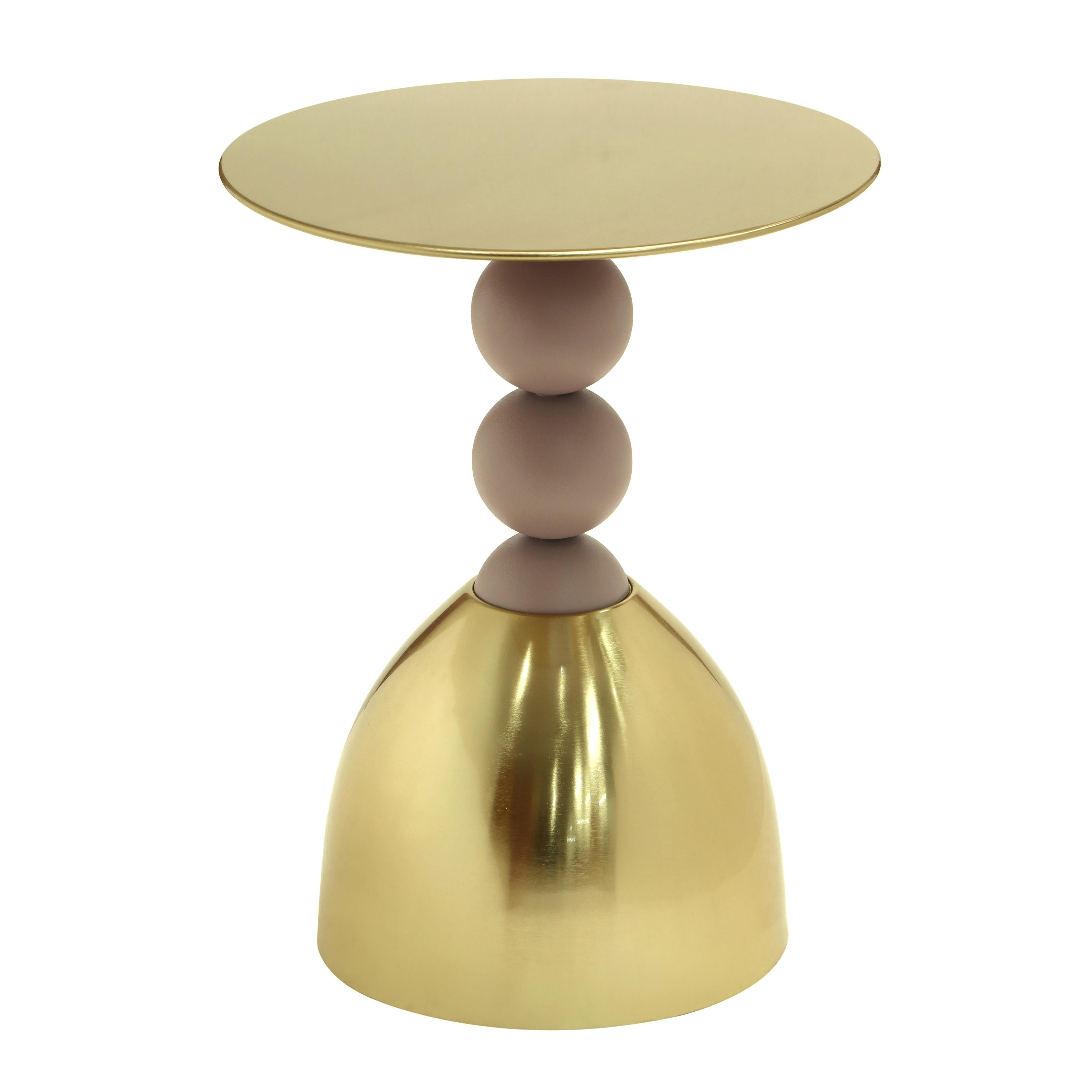 Daleyza Gold Side Table | TOV Furniture