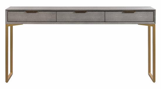 Pesce Shagreen Console Table – TOV Furniture