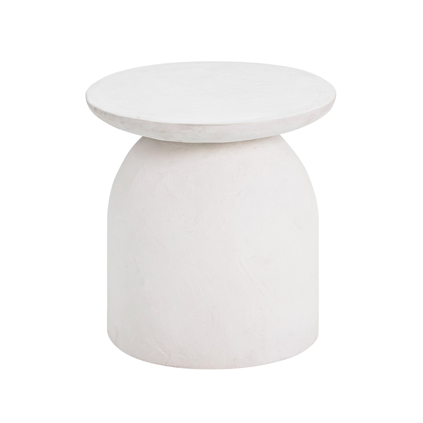 Aloe White Indoor / Outdoor Concrete Side Table – TOV Furniture