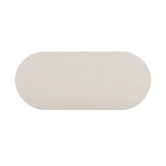 Bella Cream Oval Coffee Table – TOV Furniture